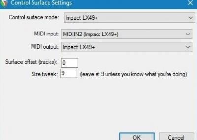 Reaper Setup and Troubleshooting: Impact | Nektar Technology, Inc